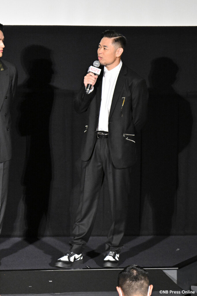 与田祐希(乃木坂46)が見守る中、倉悠貴、JO1メンバーらが「しり相撲対決！」映画『OUT』完成披露上映会 – NB Press Online